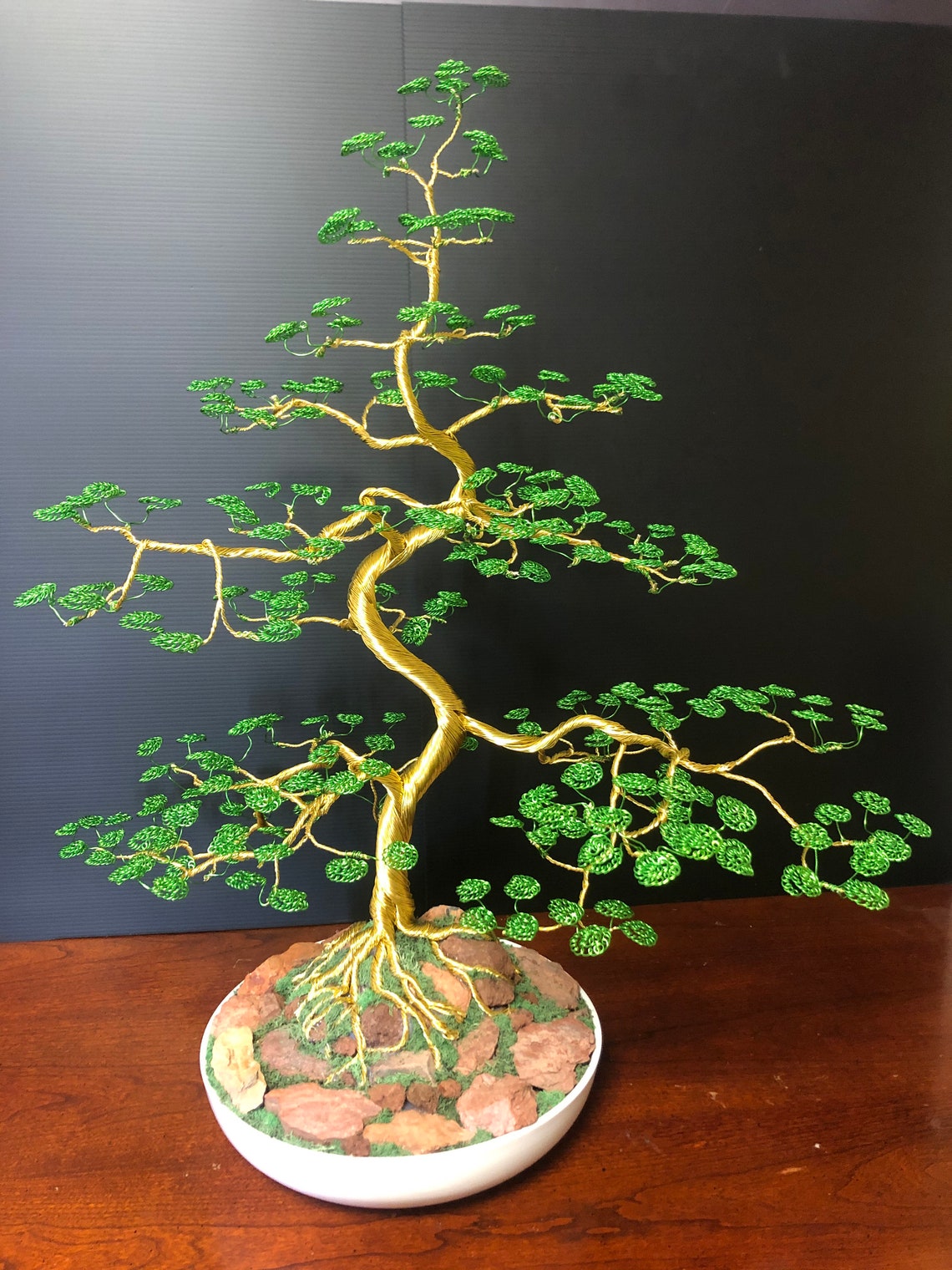 Bonsai Wire Tree - Etsy