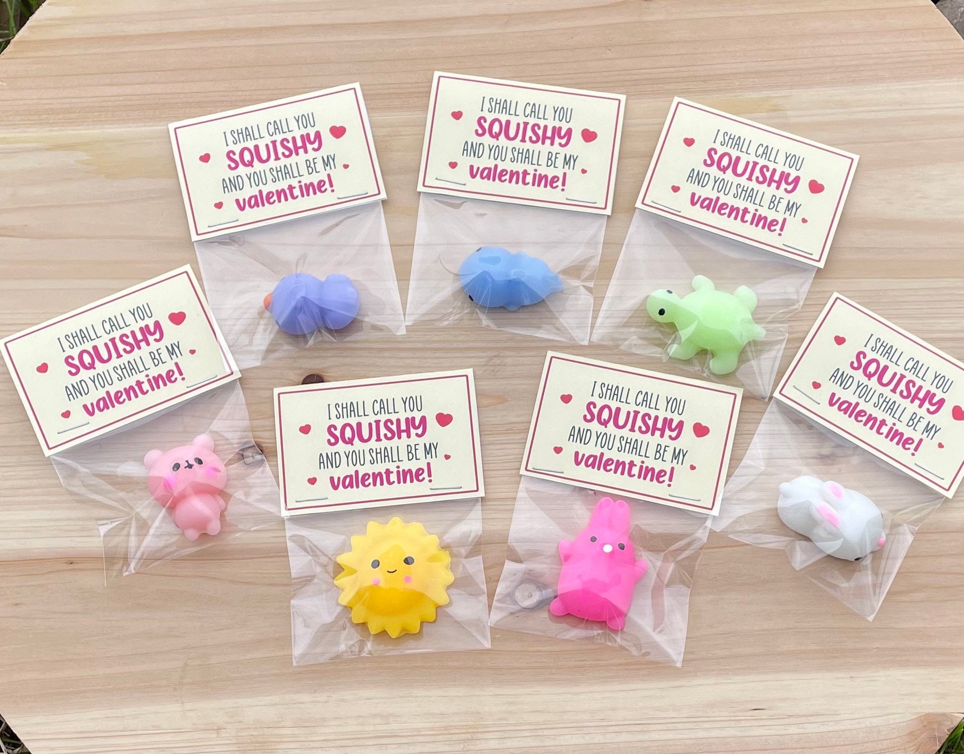 Valentine’s Day, Valentine’s Day Favors, Squishies, Squishy Valentines ...