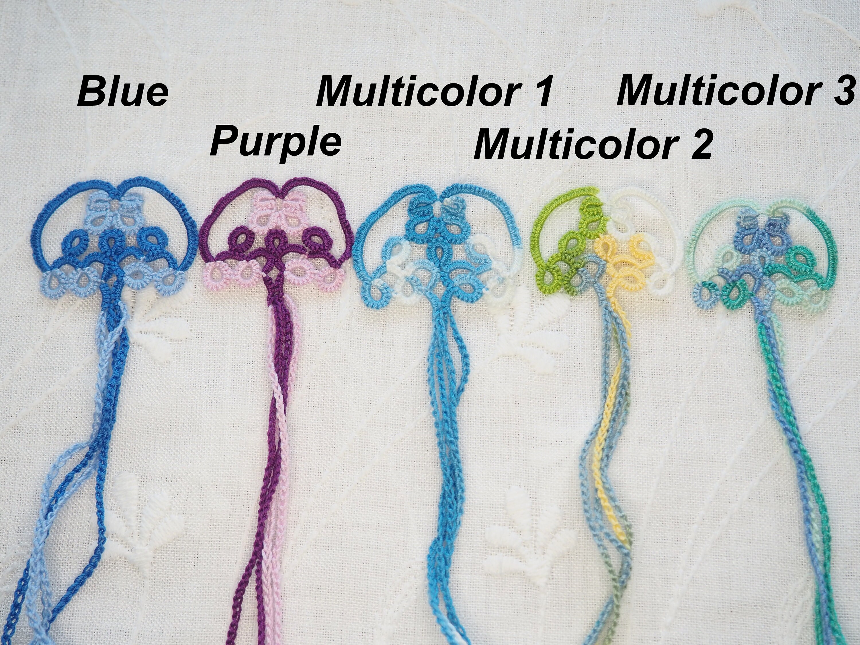 Lace Jellyfish Bookmark - Etsy