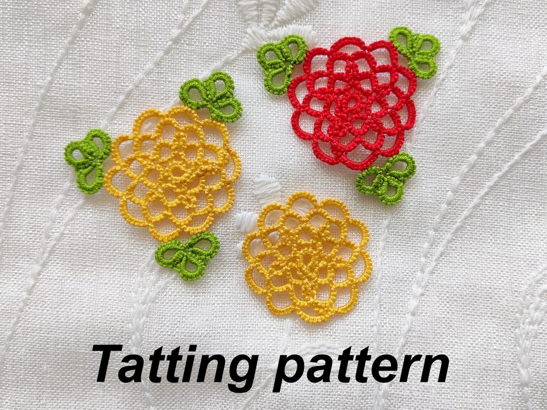 Chrysanthemum PDF Tatting Pattern - Etsy