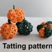3D Pumpkin PDF Tatting Pattern - Etsy