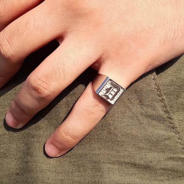 Signet Ring Men - Etsy