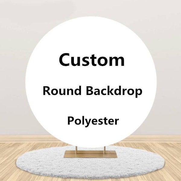 Circle Backdrop - Etsy