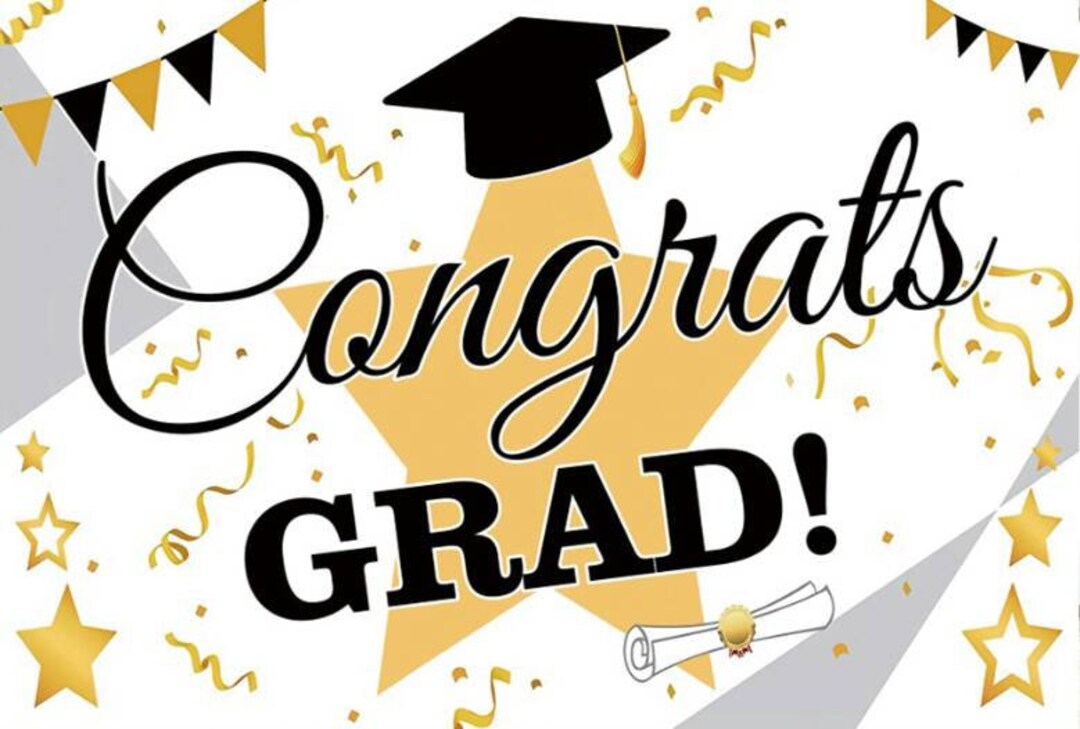 Graduation Ceremony Photography Backdrop Grad Party Backdrop Photo ...