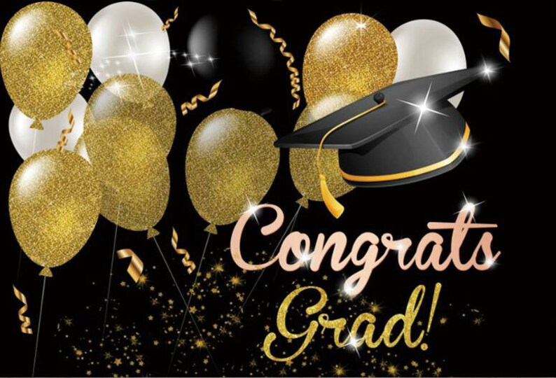 Graduation Ceremony Photography Backdrop Grad Party Backdrop - Etsy