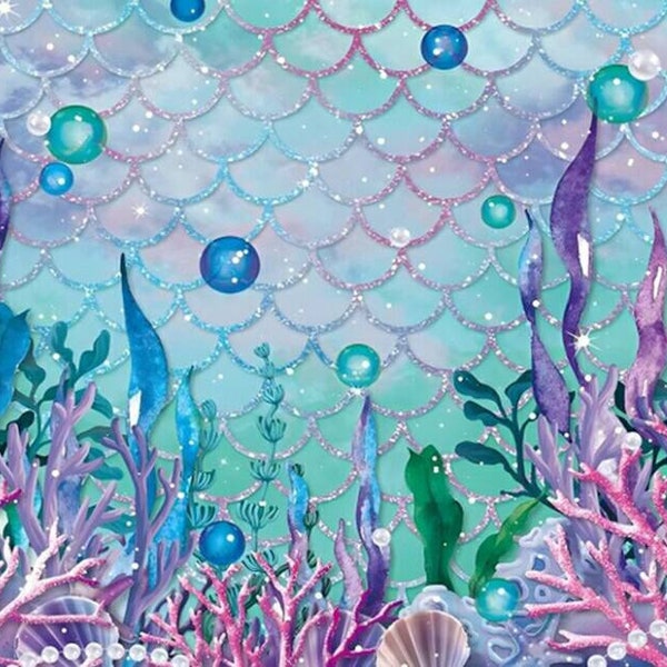 Mermaid Backdrop - Etsy