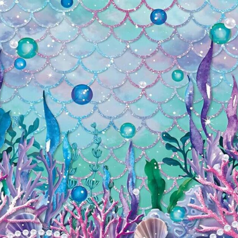 Mermaid Backdrop - Etsy