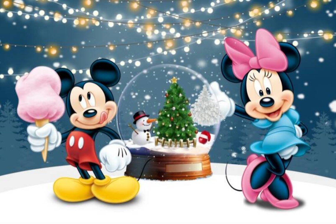 Mickey Mouse Party Supplies Photography Backdrop Children | Etsy