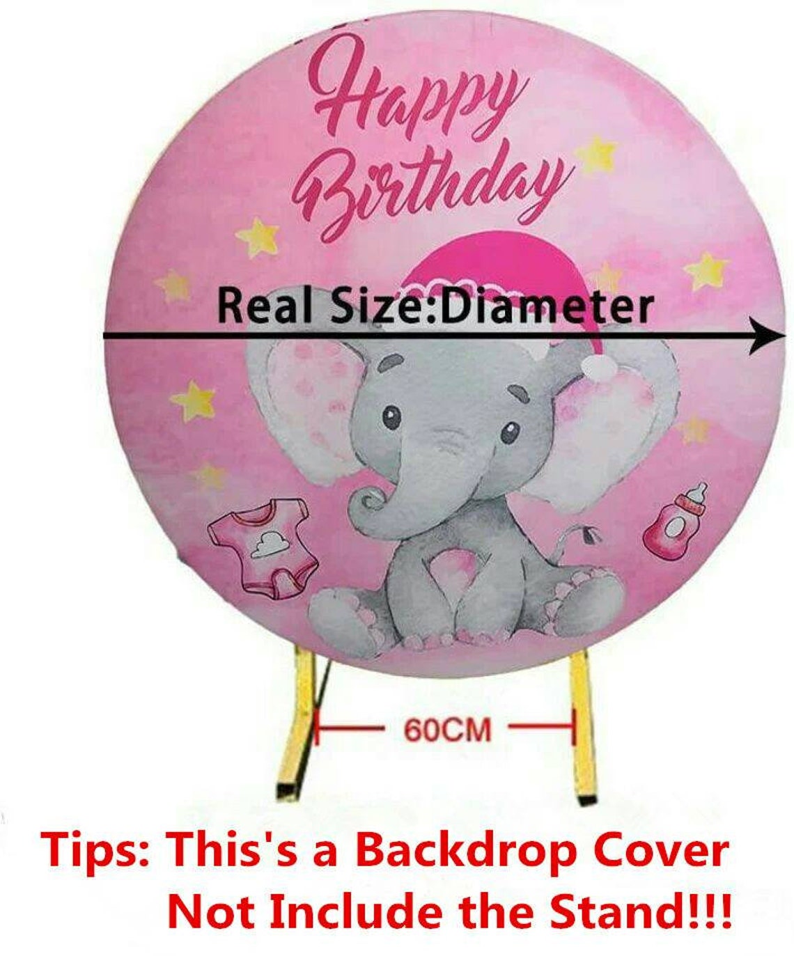 Round Backdrop Cover Circus Circle Photography Backdrop Photo - Etsy