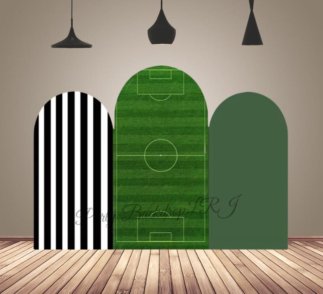 Football Field Arch Backdrop Cover: Sports Birthday Party Decoration - Etsy