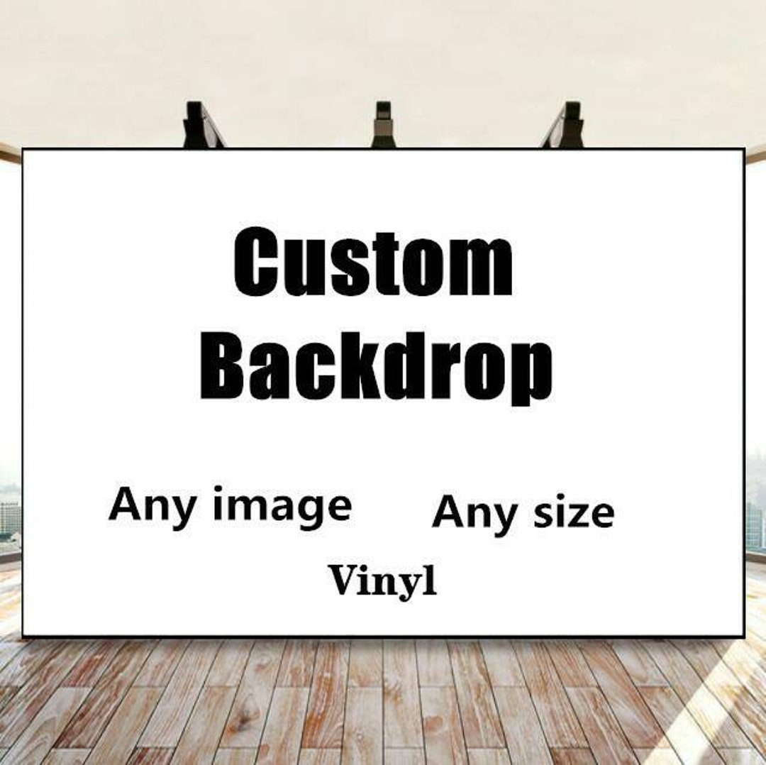 Custom Photography Backdrop Vinyl Banner Birthday Wedding Party ...