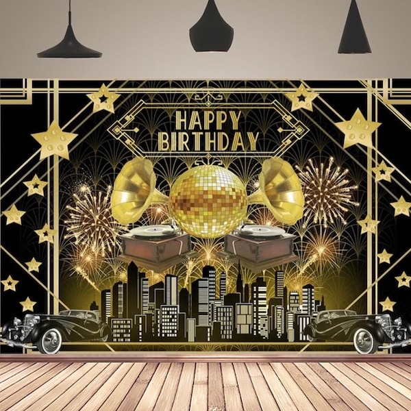 Great Gatsby Backdrop - Etsy