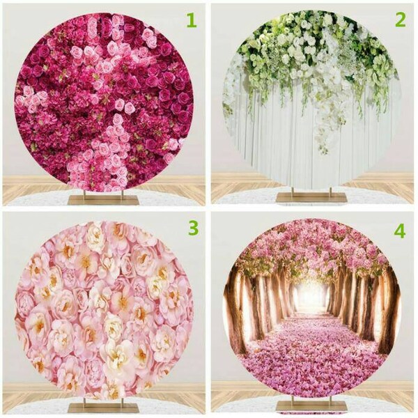 Round Backdrop - Etsy