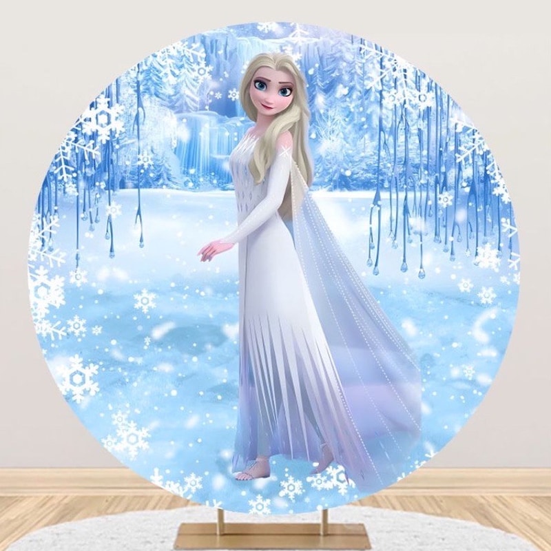 Frozen Backdrop - Etsy