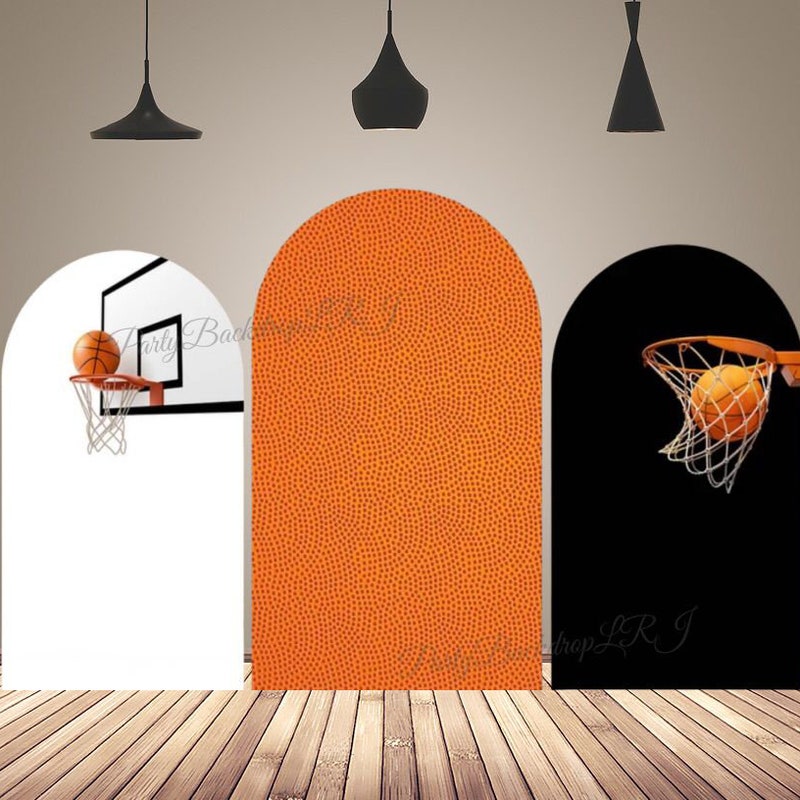 Basketball Backdrop - Etsy