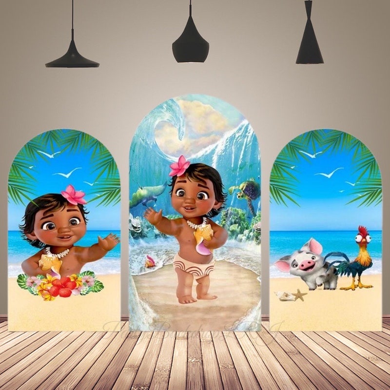 Moana Birthday Arch - Etsy