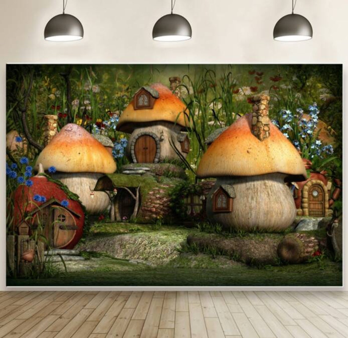 Fantasy Forest Photography Backdrop Wall Birthday Party - Etsy