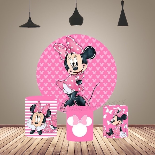 Minnie Mouse Circle Cover - Etsy
