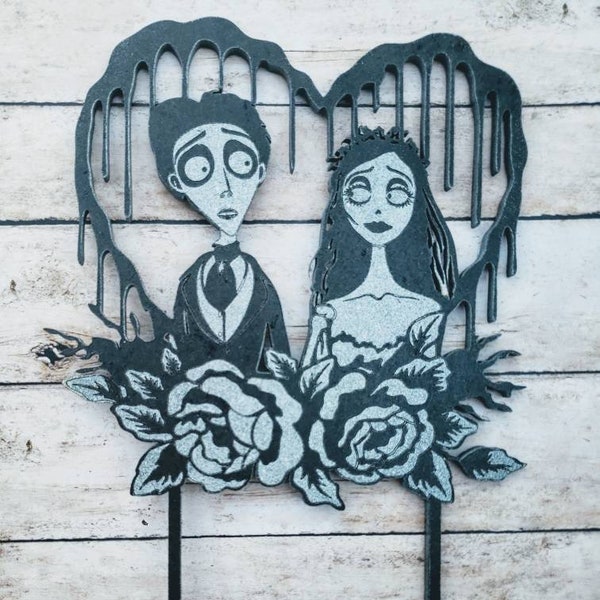 Goth Cake Topper - Etsy