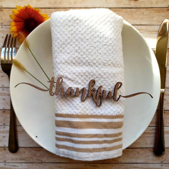 Thanksgiving Word Bundle: Family Friends Gather Thankful | Etsy