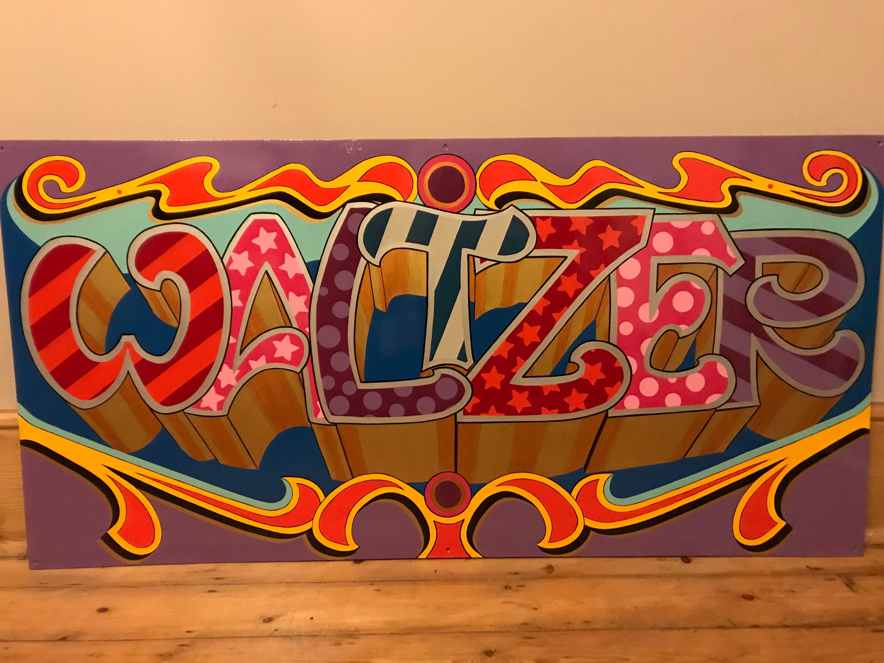 Large Waltzer Sign | Etsy