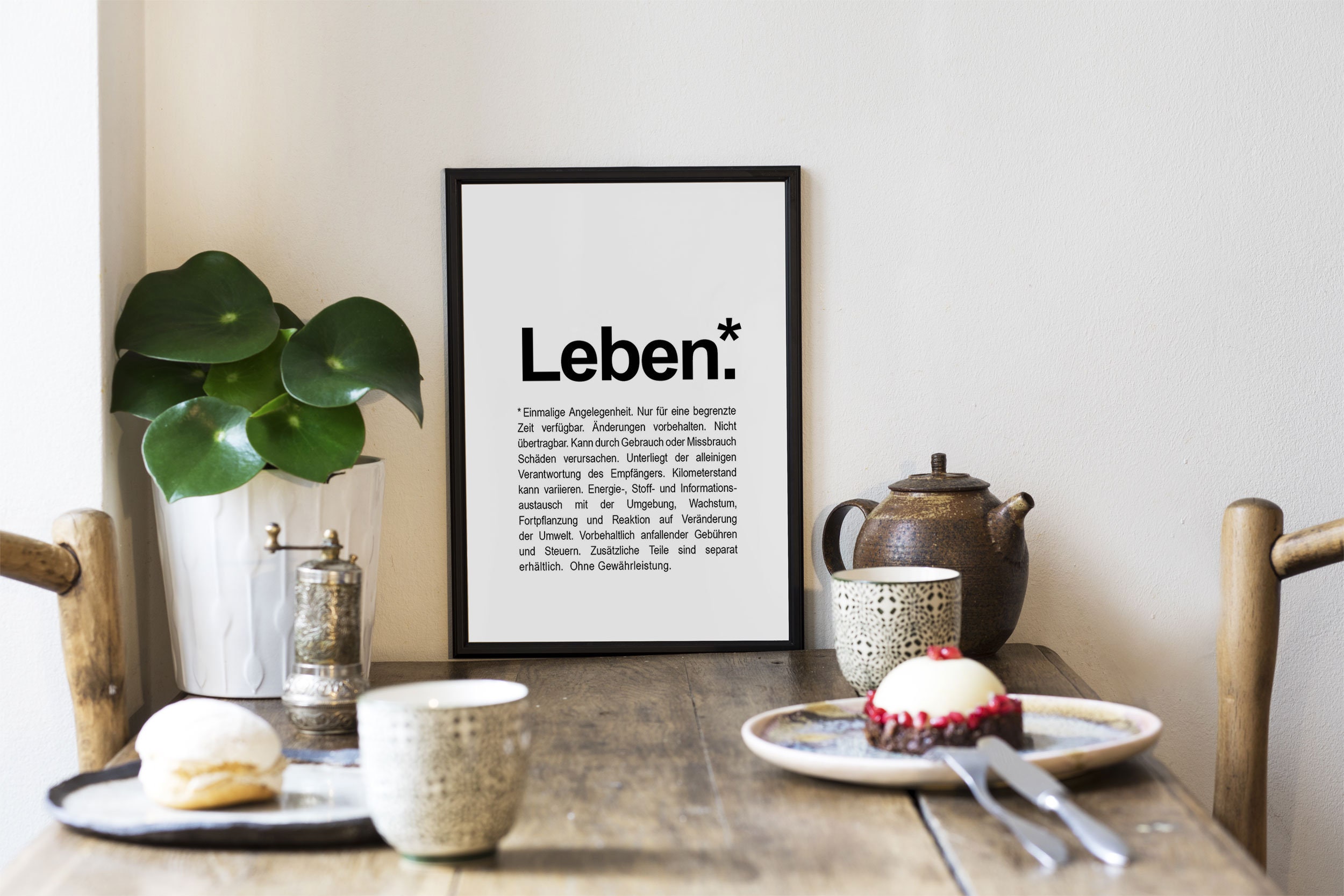Definition Leben Kunstdruck Bild Poster Deko Philosophie Din - Etsy.de