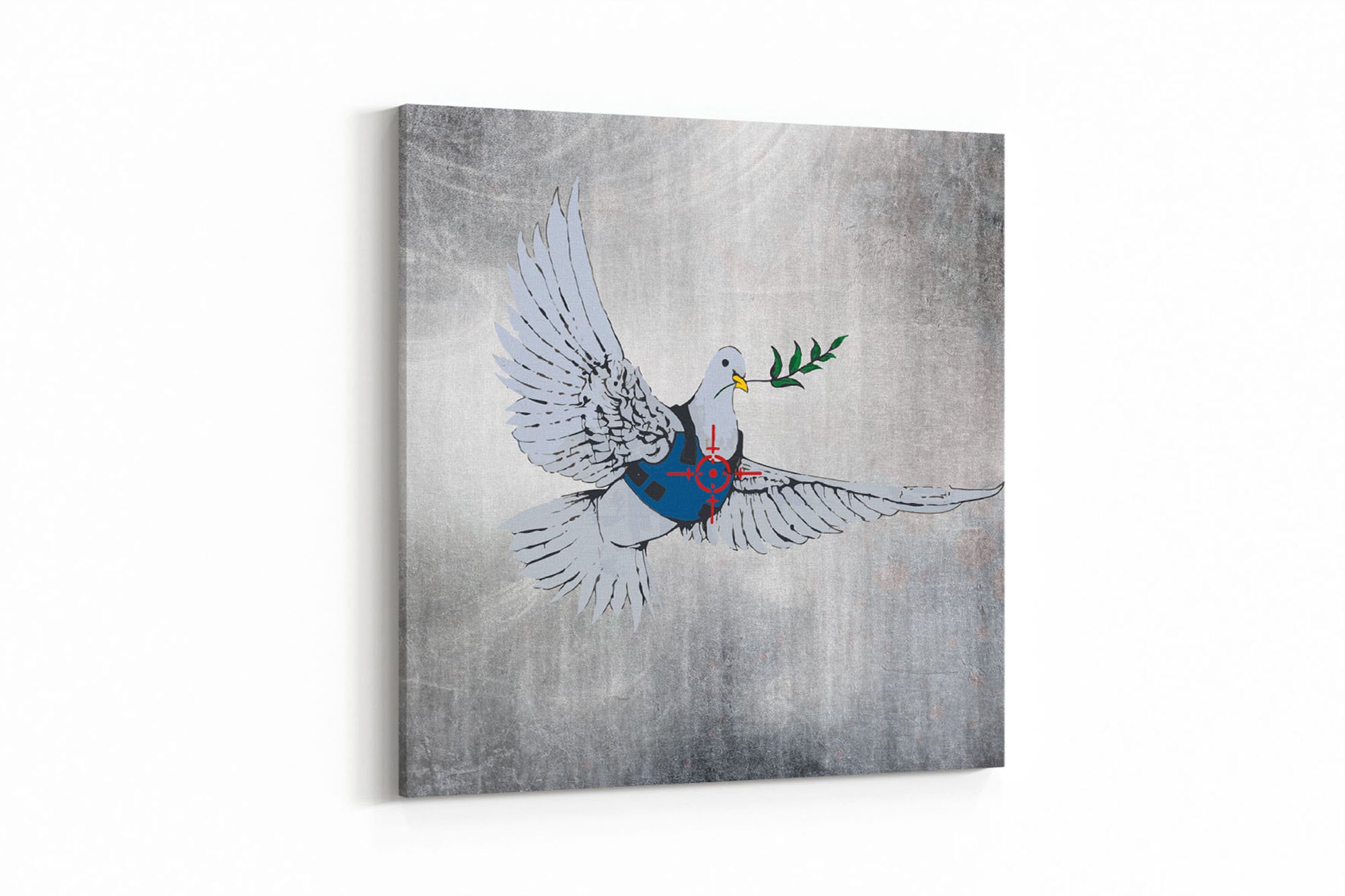 Banksy Peace Dove Canvas Wall Art Art Print Canvas Mural - Etsy France
