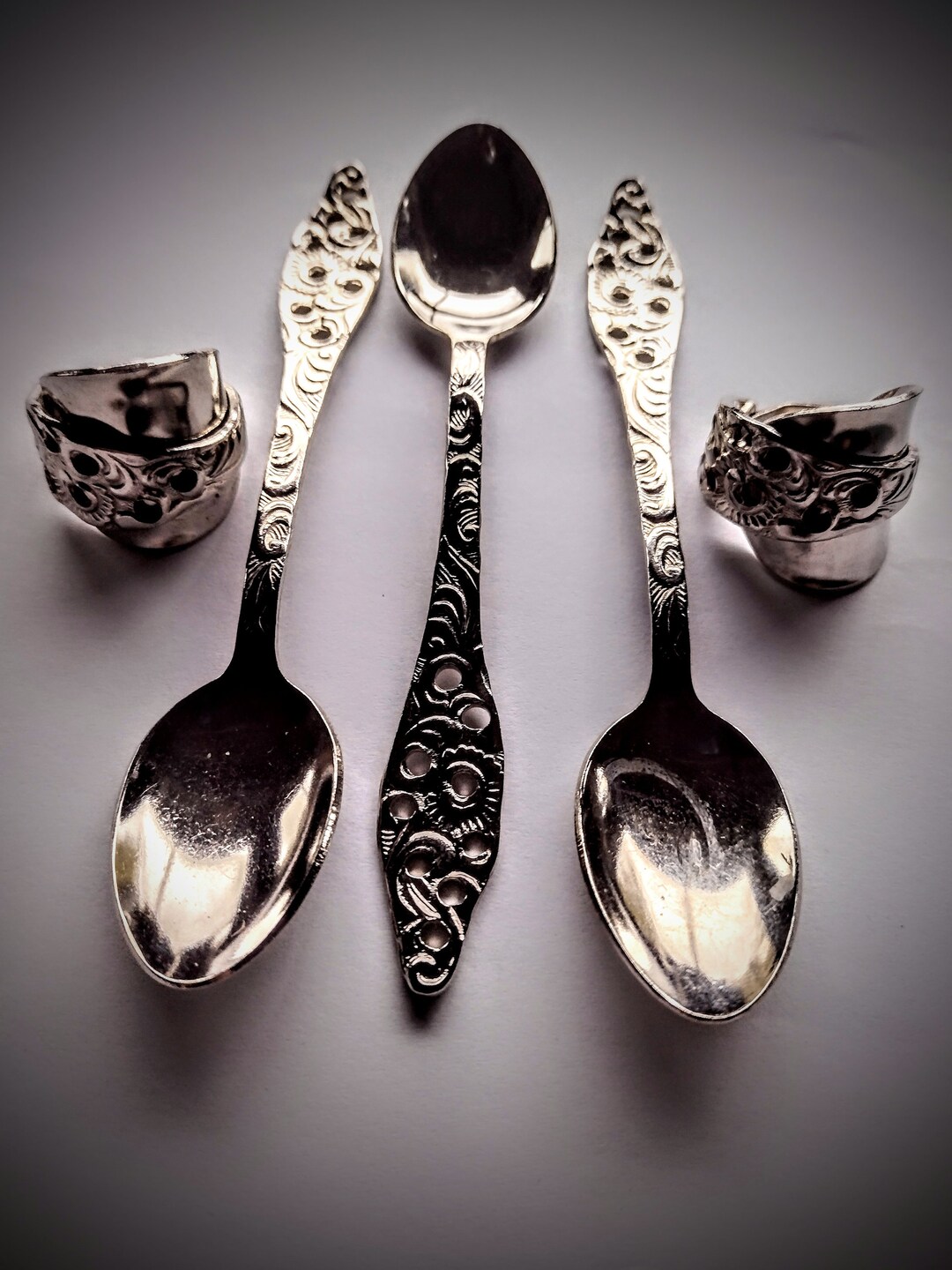 Beautiful Ring Hand Crafted From a Fully Wrapped Vintage Teaspoon ...