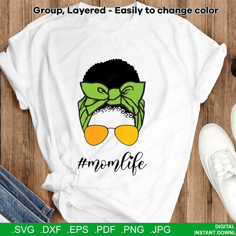 Afro Puff Hair Svg - Etsy