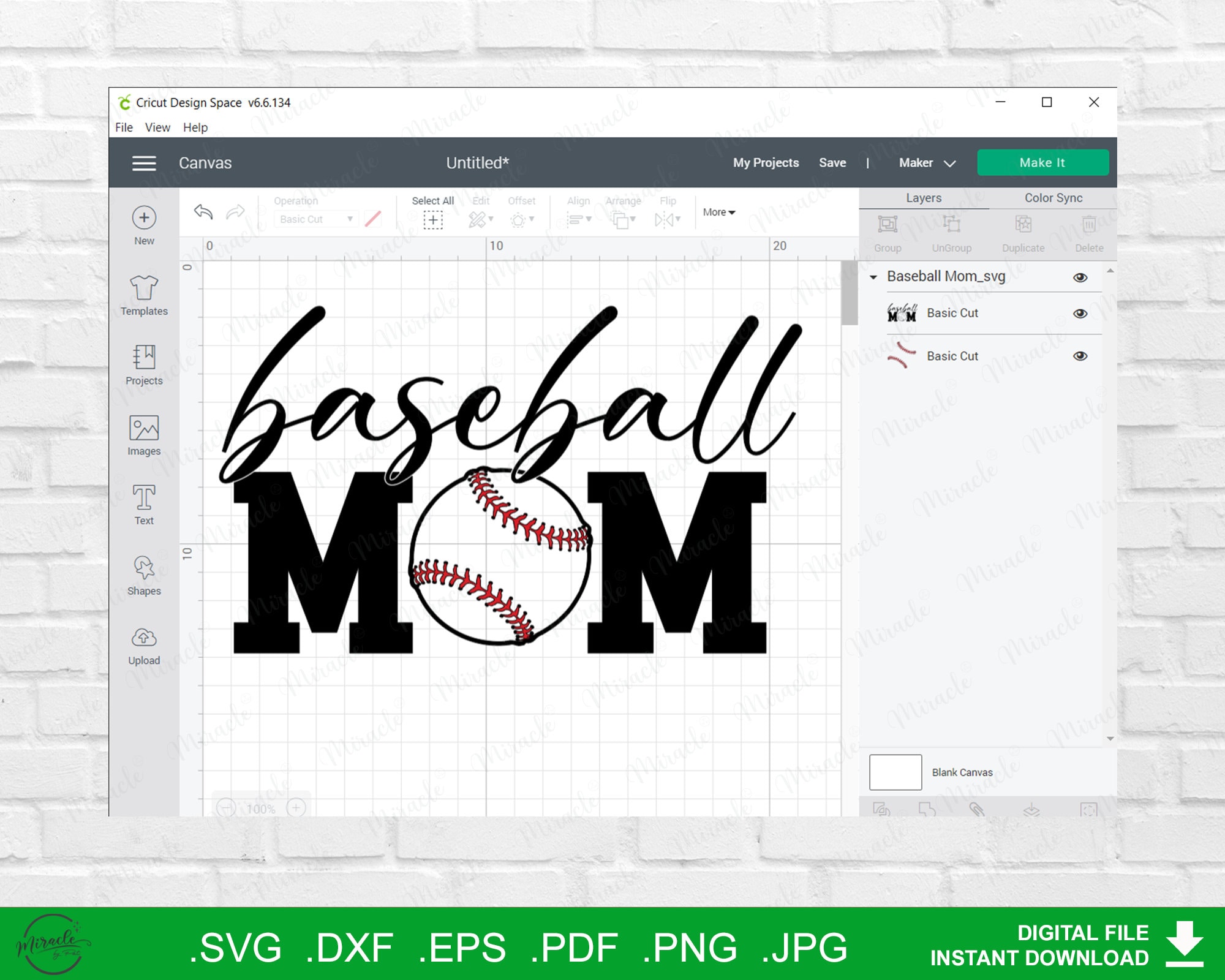 Baseball Mom svg Mom life svg Mother's Day svg | Etsy