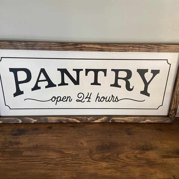 Pantry Sign - Etsy