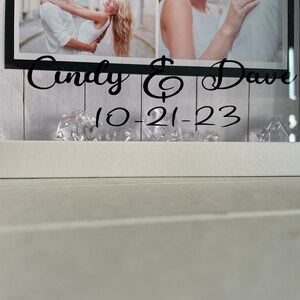 Engagement Shadow Box, Engagement Gifts for Couple, Engagement Photo ...