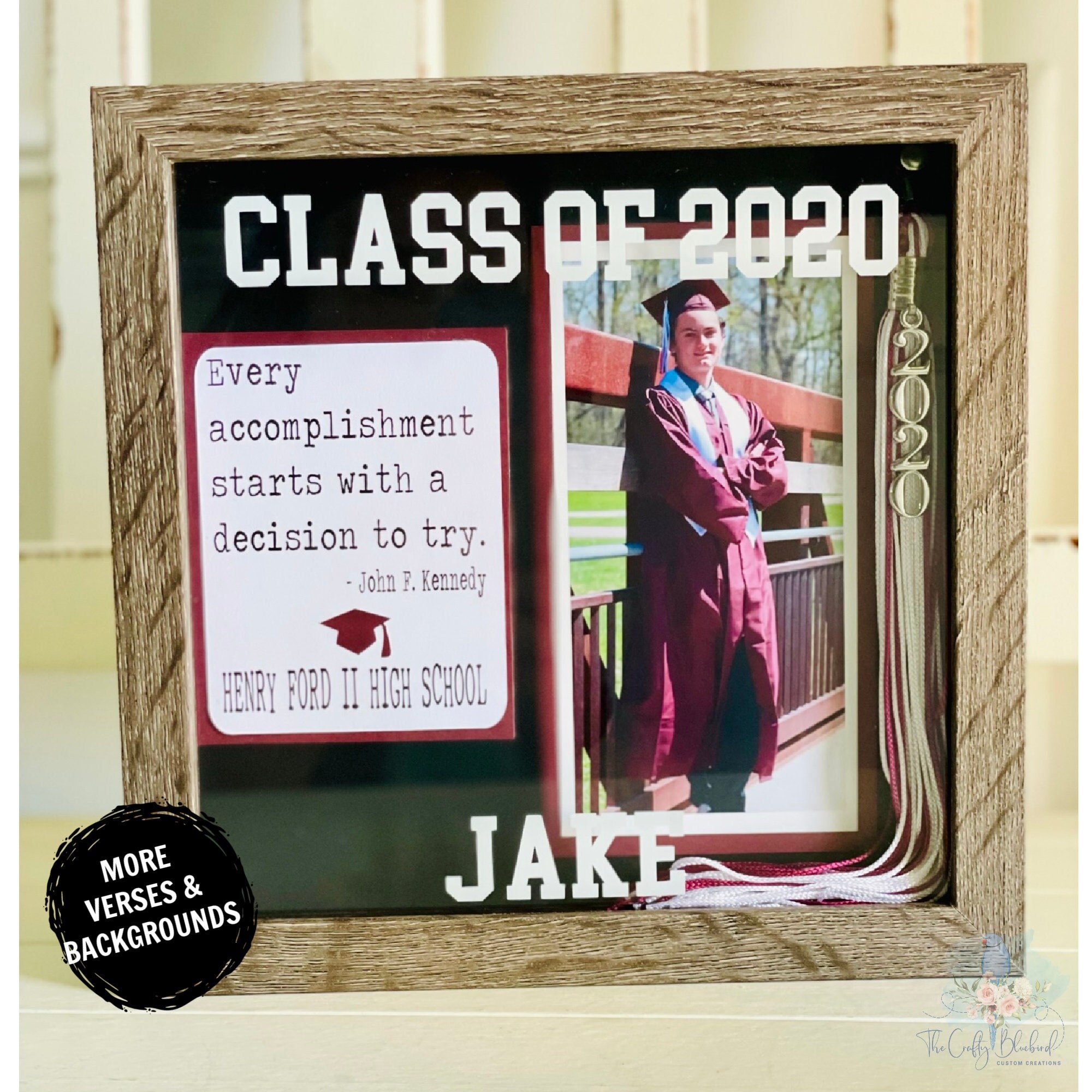 Graduation Gift With Picture Religious Graduation Gift - Etsy