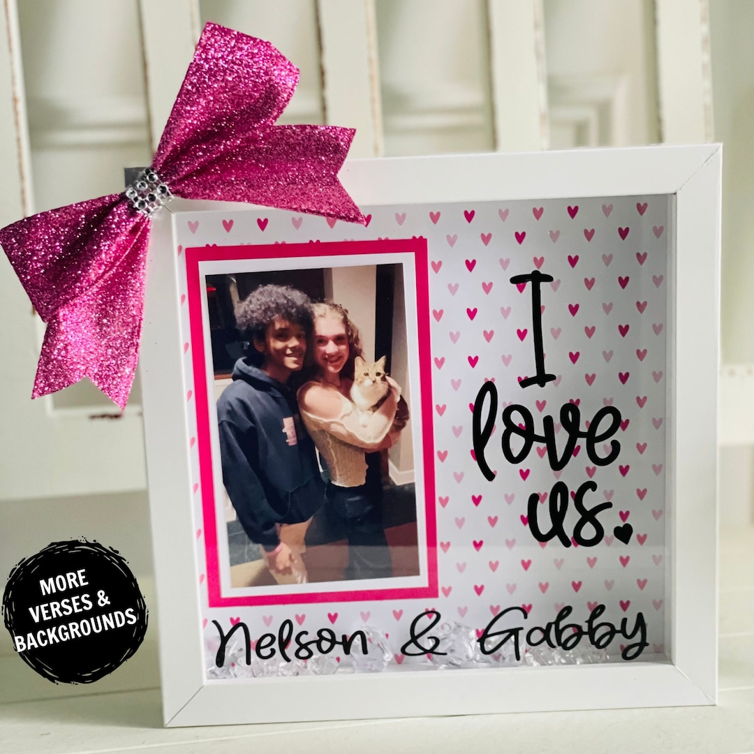 Personalized Valentine's Day, Valentine's Shadow Box, Anniversary ...