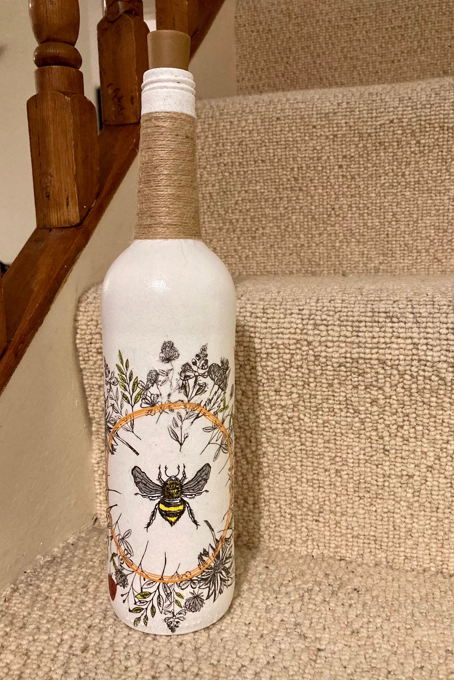 Botella de miel de abeja iluminar | Etsy