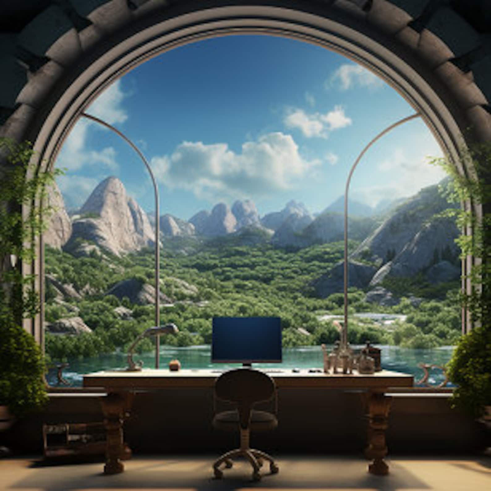 Zoom Virtual Background, Webex Virtual Background With Beautiful Scene ...