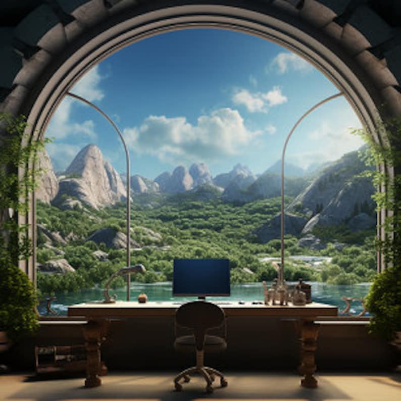 Zoom Virtual Background, Webex Virtual Background With Beautiful Scene ...