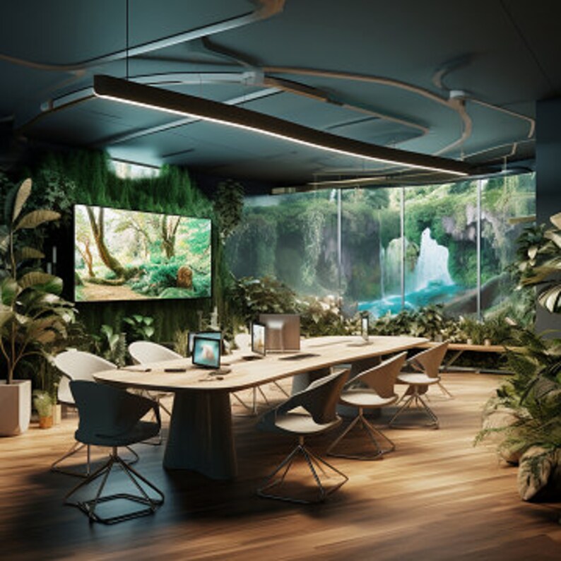 Zoom Virtual Background, Webex Virtual Background, Virtual Meeting Room ...