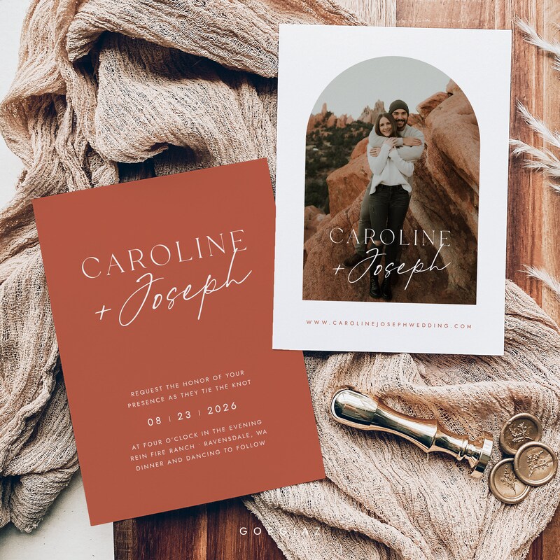 Boho Invitation - Etsy
