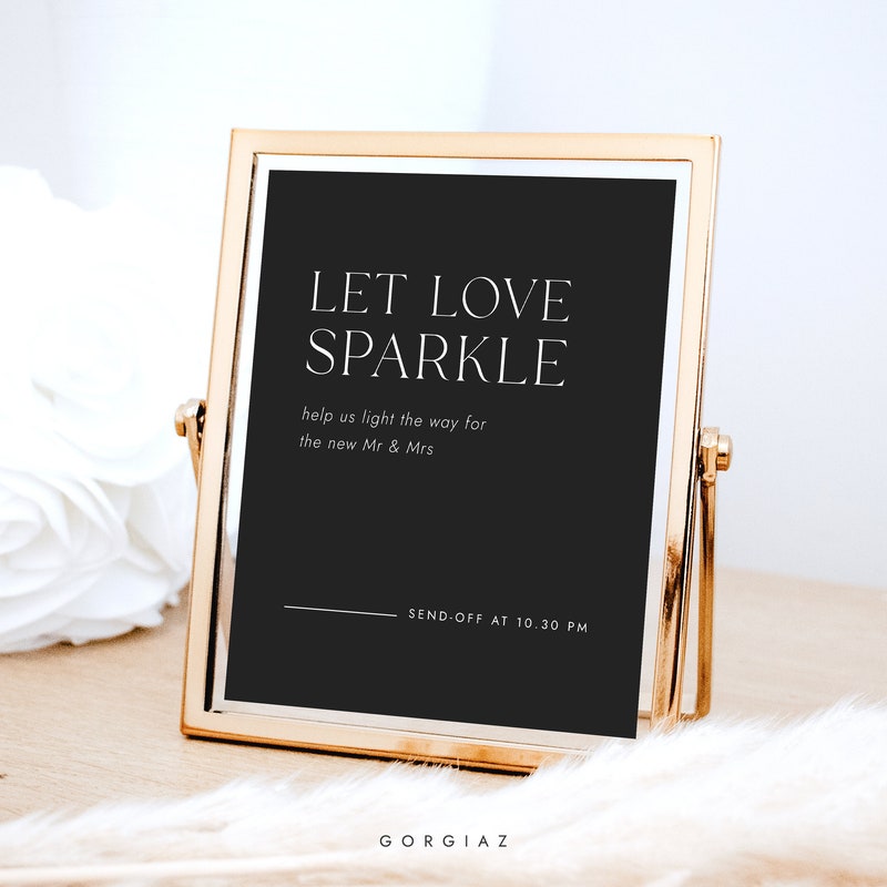 Sparkler Sign - Etsy