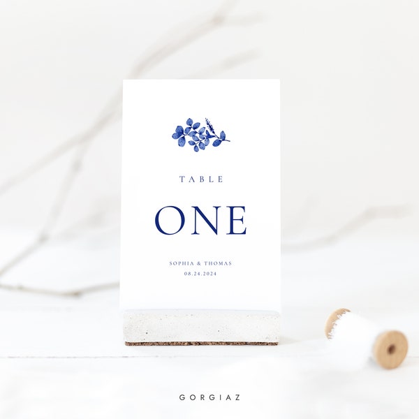 Elegant Table Number - Etsy