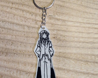 Funny Dazai Osamu Bsd Bungo Stray Dogs Keychain Keyring Season 5 - Etsy