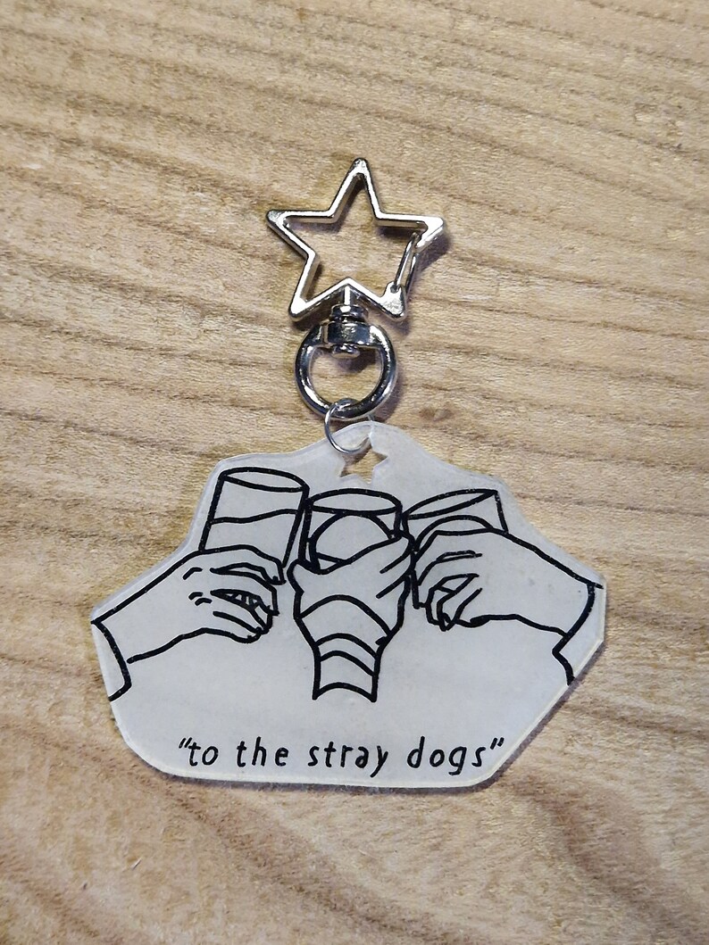 To the Stray Dogs Bungo Stray Dogs Keychain Keyring Port Mafia Bsd Pm ...