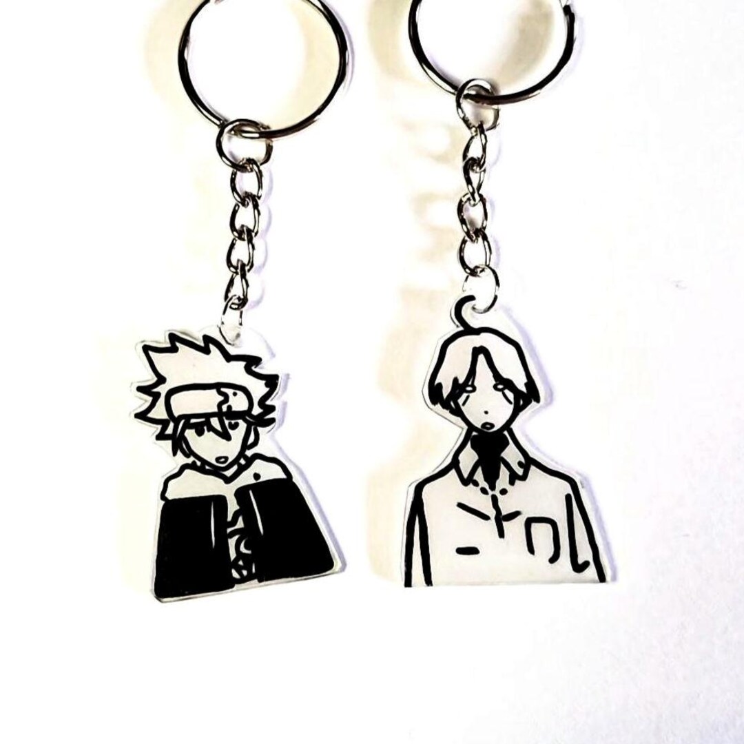 Matching Renga Reki Kyan & Langa Hasegawa Keychains Sk8 the Infinity - Etsy