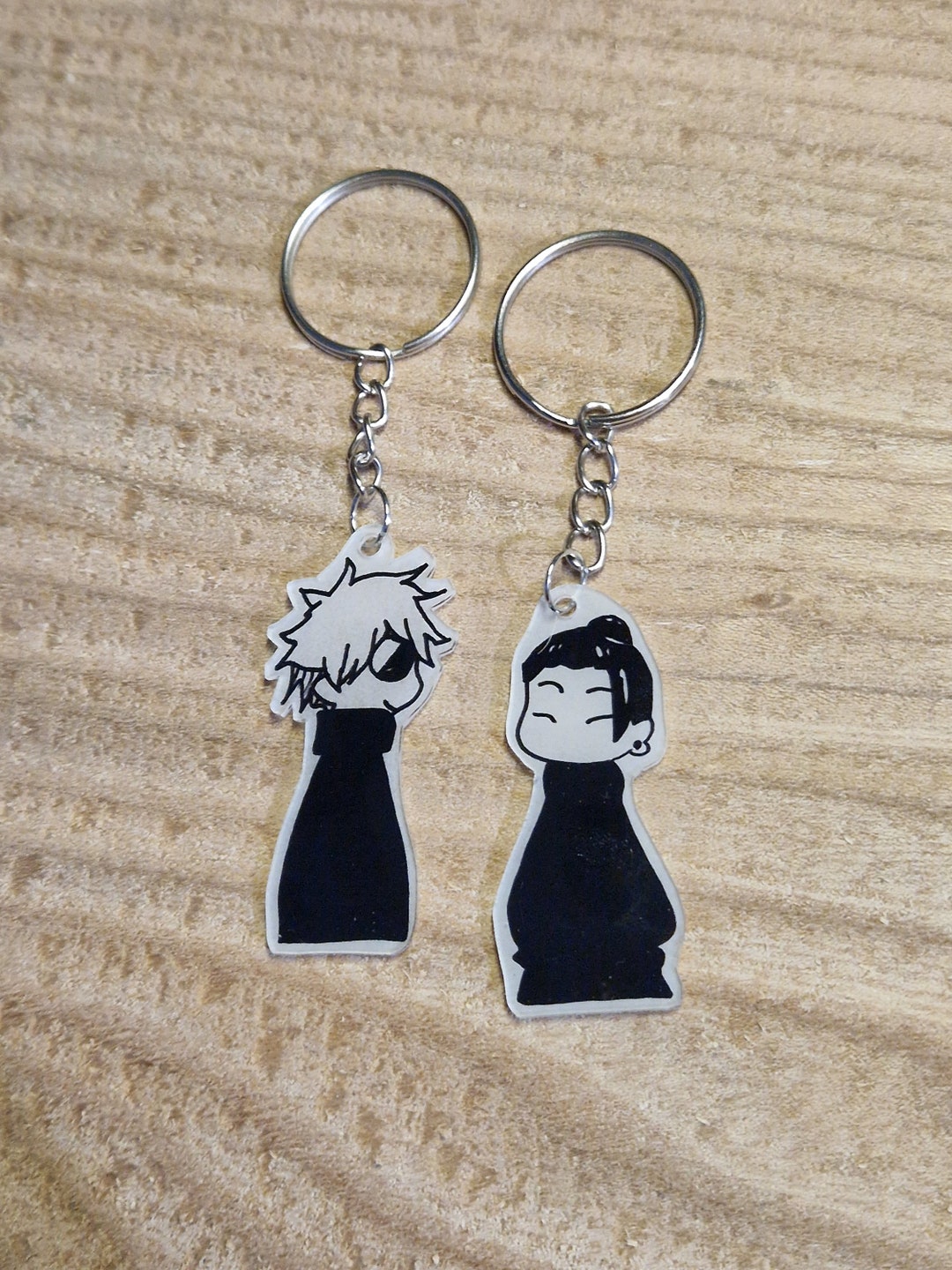 Gojo Satoru and Geto Suguru Keyring Jjk Jujitsu Kaisen Set of 2 - Etsy ...