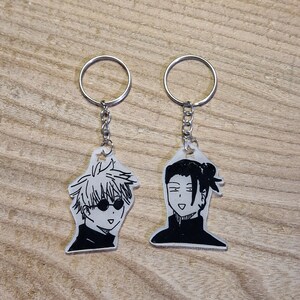 Gojo Satoru and Geto Suguru Keyring Jjk Jujitsu Kaisen Set of 2 - Etsy