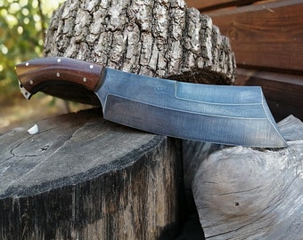 Hand Forged Cleaver - Etsy