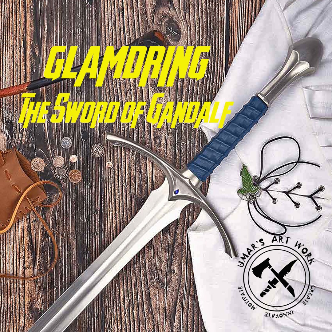 Monogram Sword Sword of Glamdring the Elvenking Long Sword - Etsy Australia