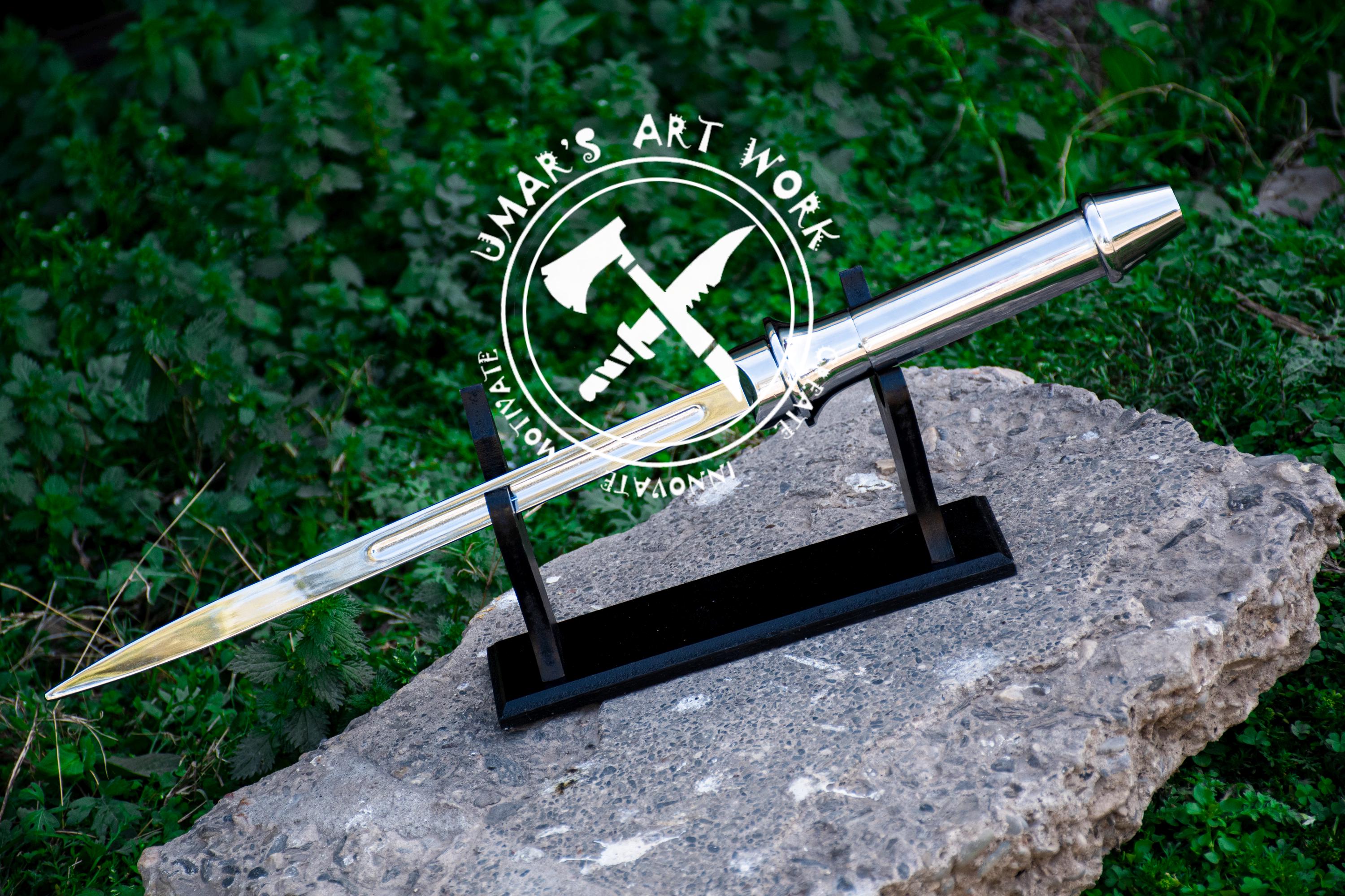 Angel Blade Full Metal With Stand Super Natural Prop Replica Cosplay ...
