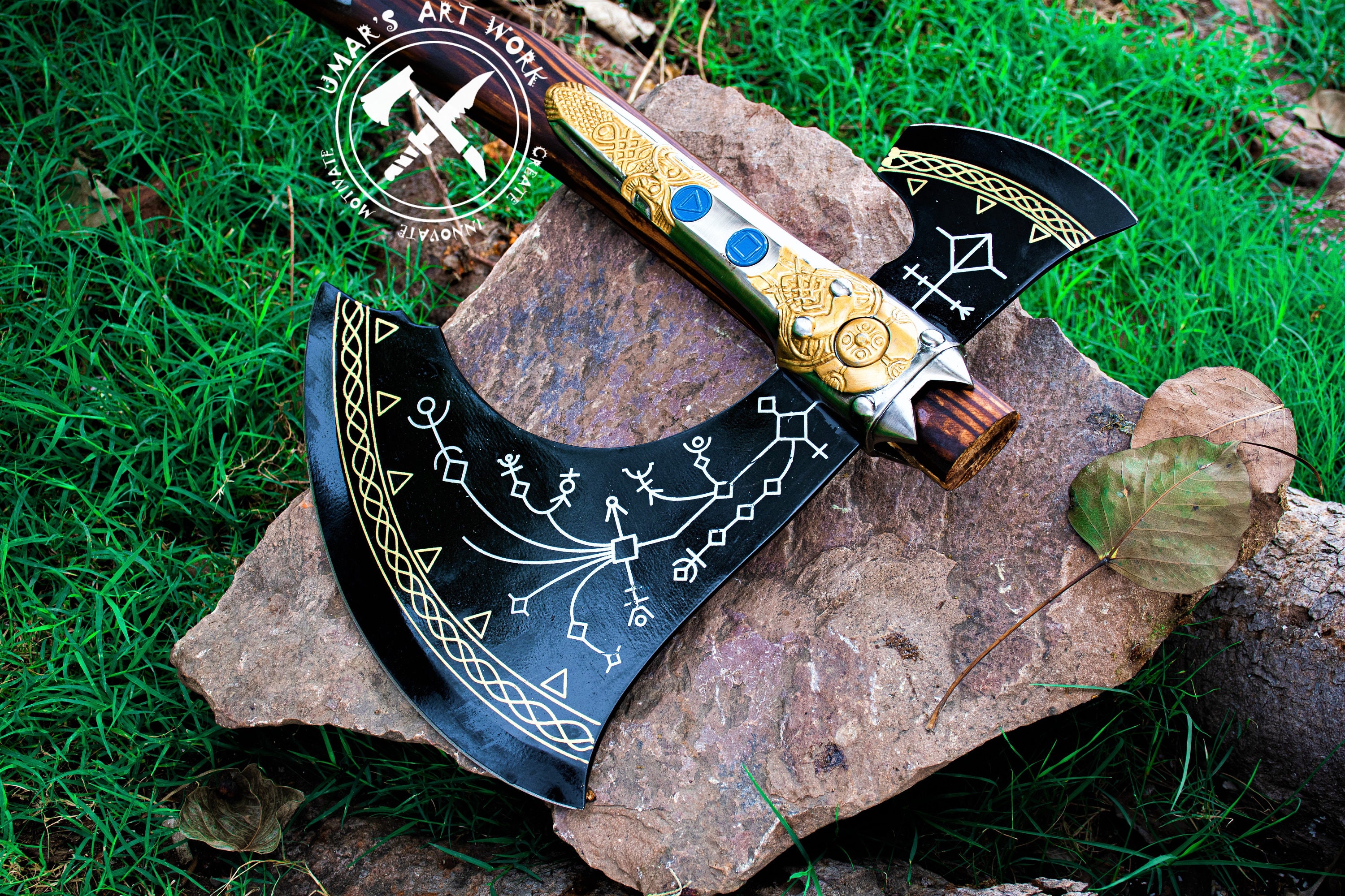 Leviathan Axt Wikinger Axt Axt Axt Wikinger Wikinger - Etsy Schweiz